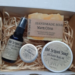 Mens Grooming Pamper Pack - Unscented - Old School Soap