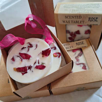 Wax Tablet - Rose - Old School Soap